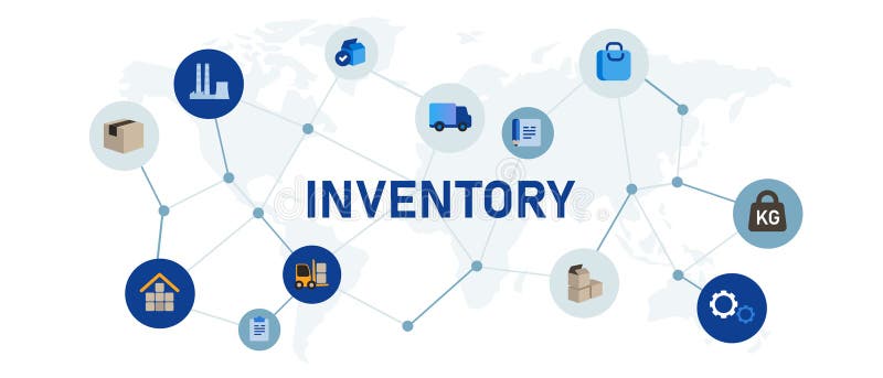 Inventory Storage for Goods Product Logistic Warehouse Shipment ...