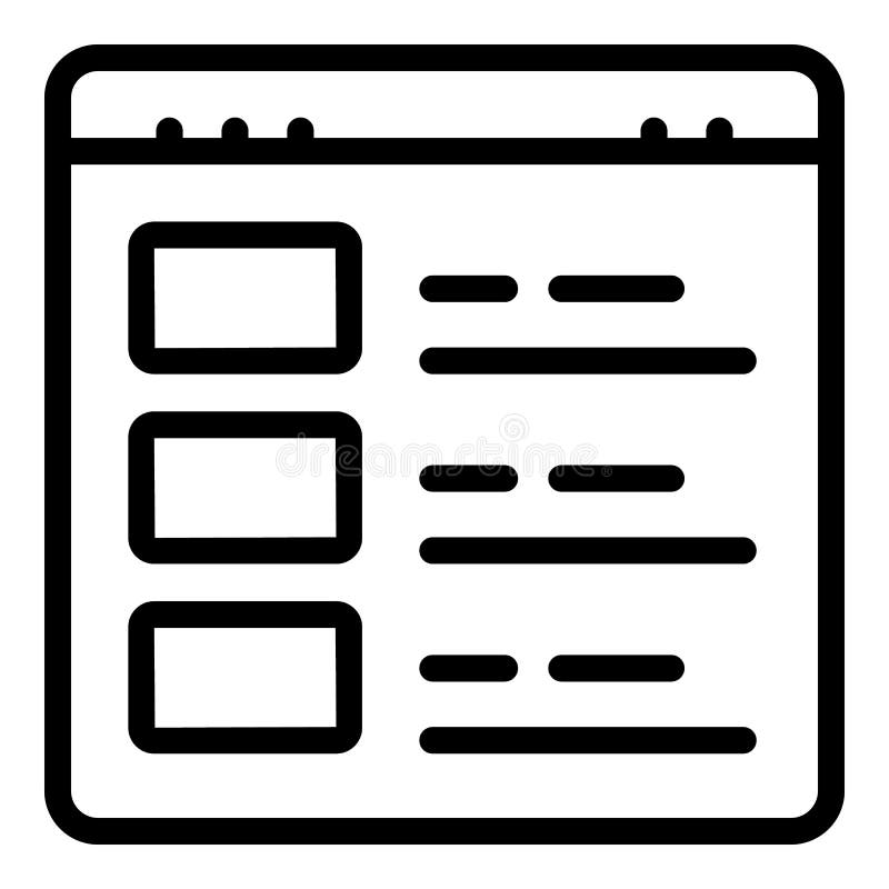 Inventory Supplier Icon Outline Vector. Digital Management Stock Vector ...