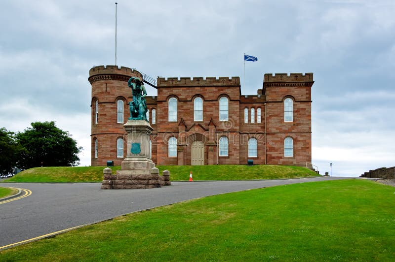 Inverness Castle stock photo. Image of great, palace - 18435680