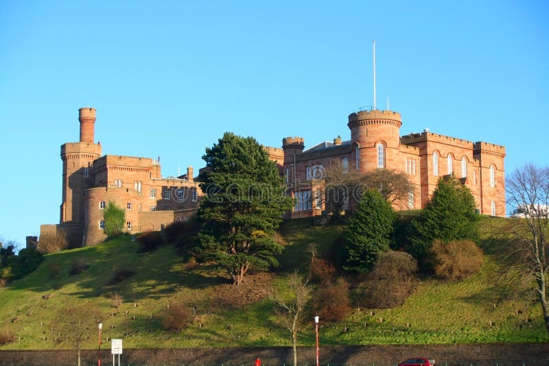 Inverness Castle stock photo. Image of inverness, historical - 7695516
