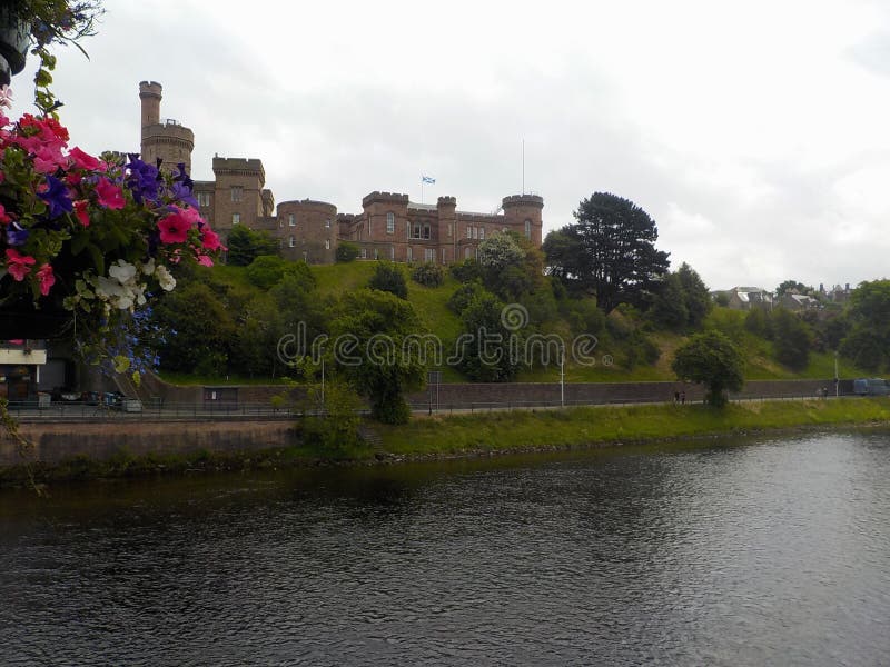 Inverness castle, Scotland stock photo. Image of fort - 174677148