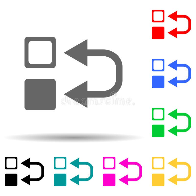 Inversion icon stock vector. Illustration of convert - 218948392