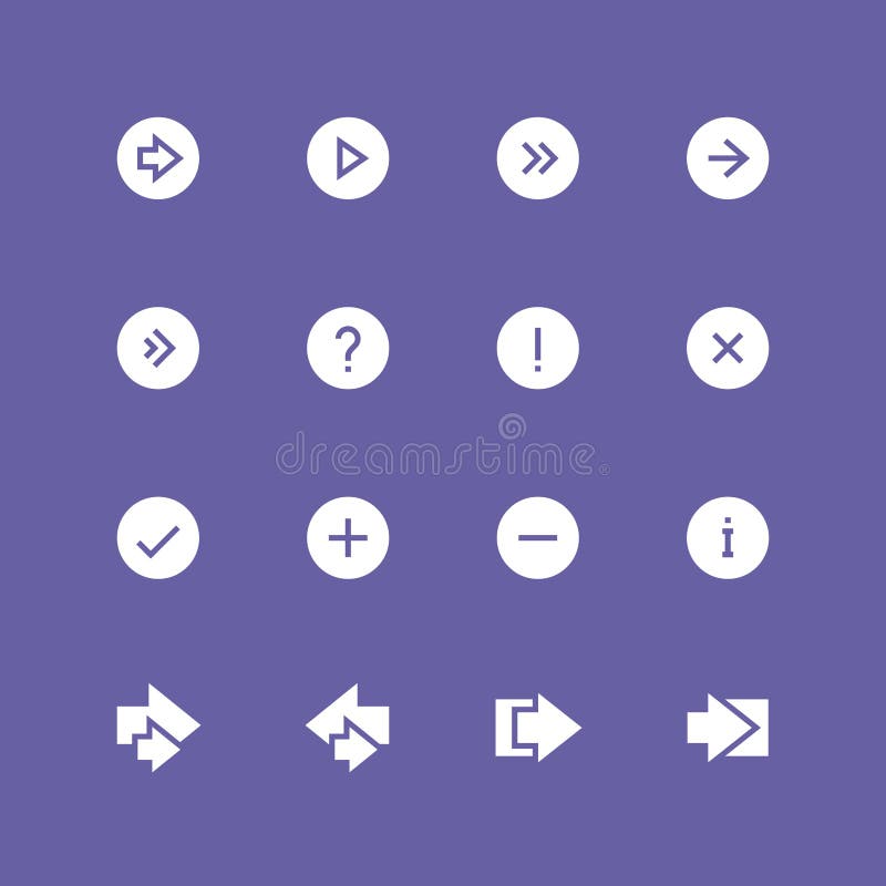 Invert Website Icon Set Stock Illustrations – 12 Invert Website Icon ...