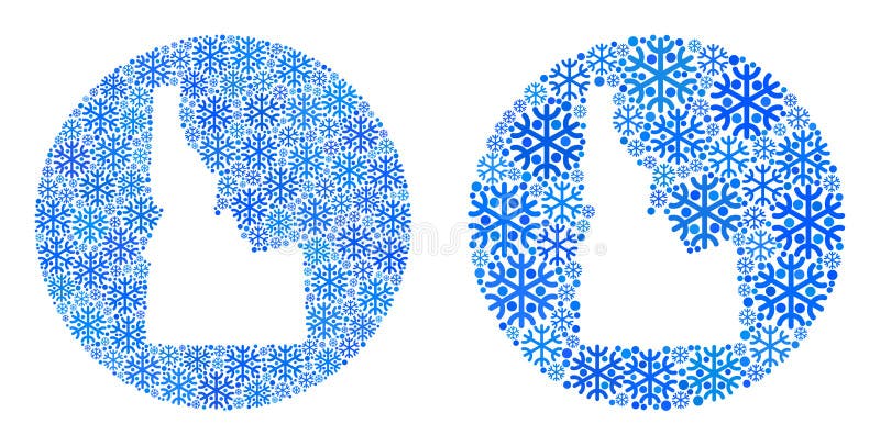 State Map Snowflake Stock Illustrations – 1,602 State Map Snowflake ...