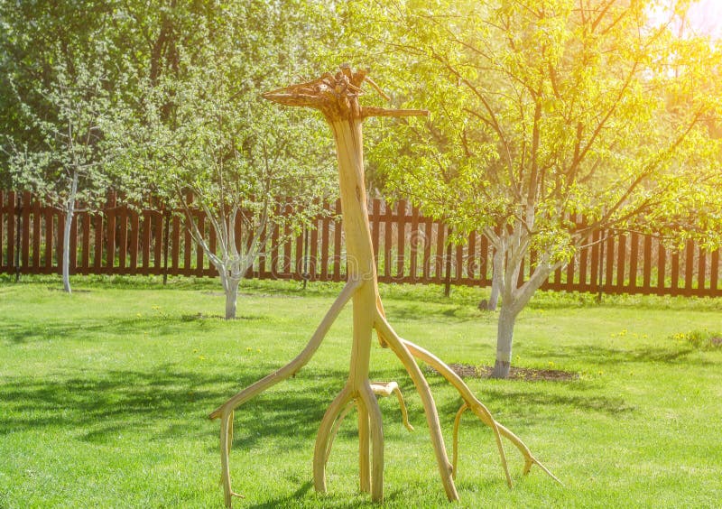 INVERTED TREE IMAGE WITH DARK AMBER SKY Stock Image - Image of tones ...