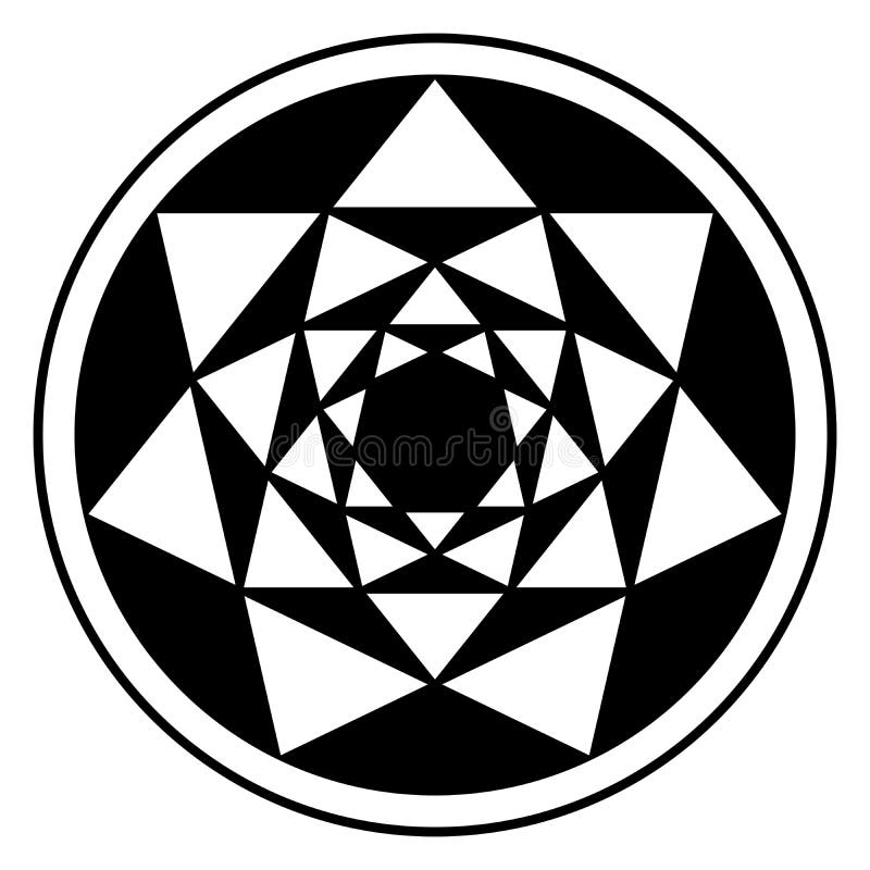 Heptagram Stock Illustrations – 148 Heptagram Stock Illustrations ...