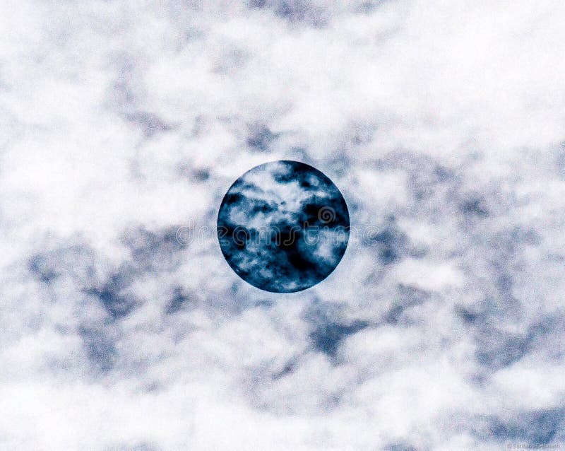 Inverted moon at night stock photo. Image of night, moonlight - 187488028