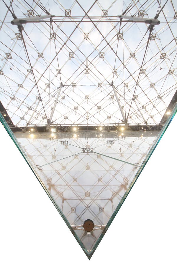 The Inverted Pyramidal Shape in Laminated Glass Points Downward Towards ...