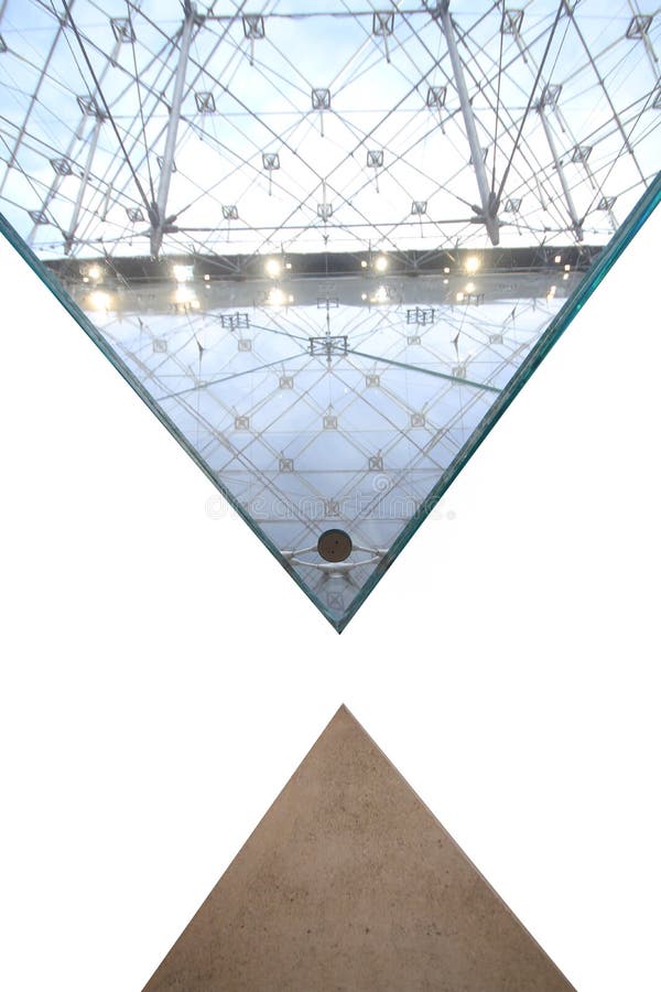 The Inverted Pyramidal Shape in Laminated Glass Points Downward Towards ...