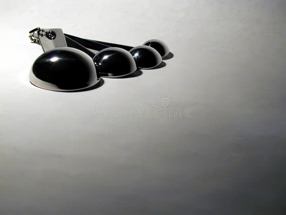 Inverted, Splayed Spoons stock photo. Image of cooking, kitchen - 4680