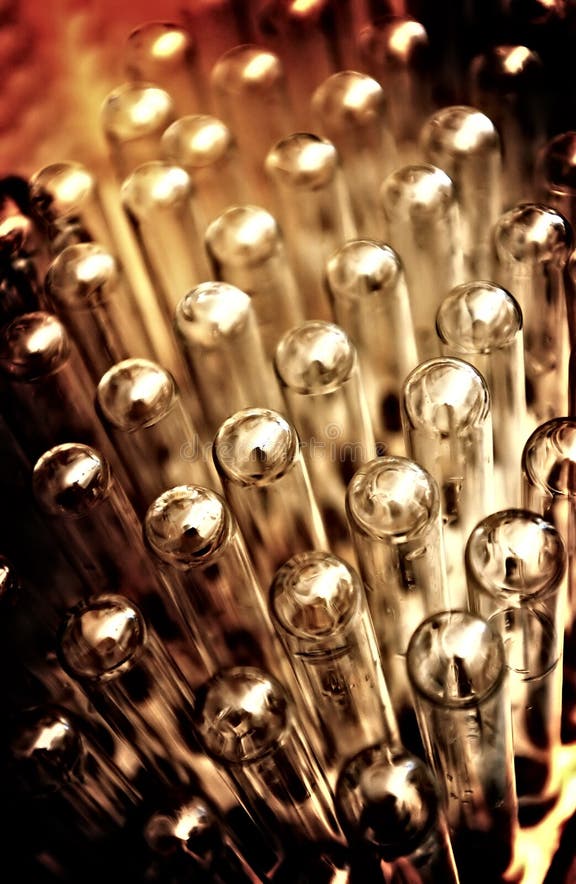 Inverted Test Tubes with Holga Stock Photo - Image of test, vial: 2265900