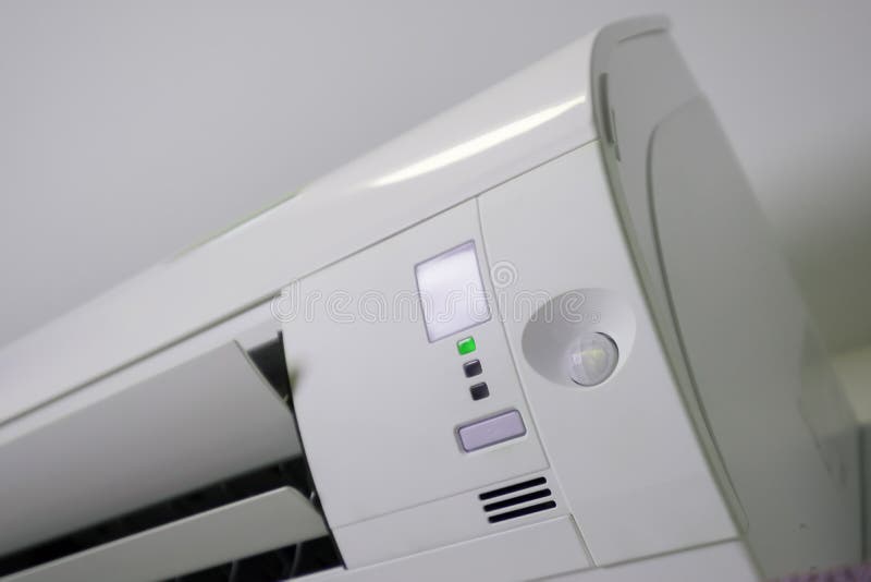 Inverter Air Conditioner with Motion Sensor System Technology Stock ...
