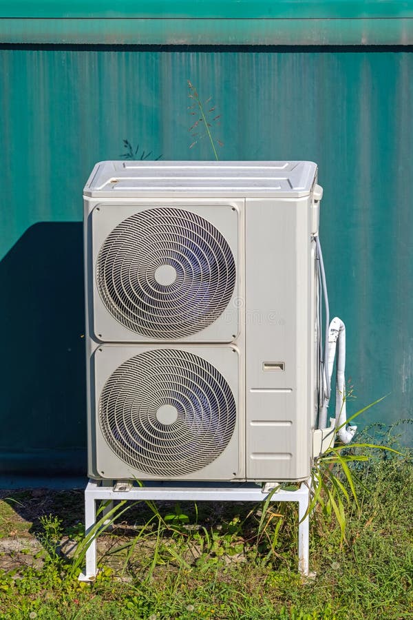 Inverter Air Conditioner Unit Stock Photo - Image of europe, cooling ...