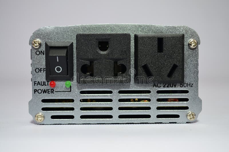Inverter,Batch Convert Direct Current into Alternating Current. Stock ...