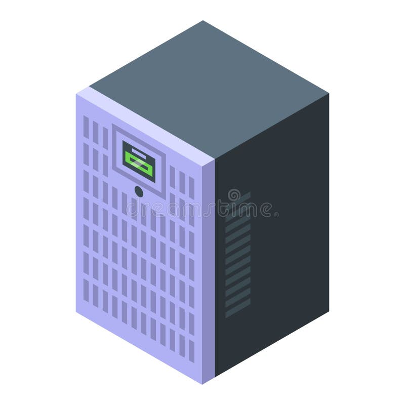 Inverter Box Icon Isometric Vector. Home Controller Stock Illustration ...