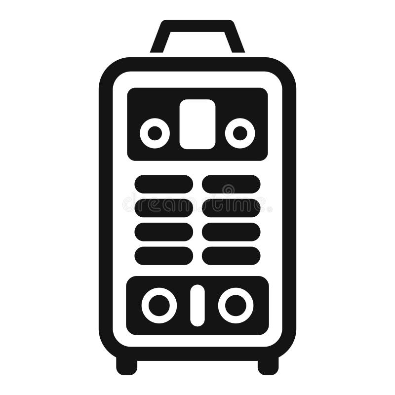 Inverter Welding Machine with Control Panel for Electrode Welding Icon ...