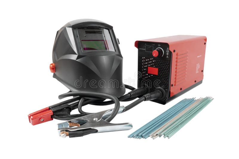 Inverter Welding Machine Isolated. Welding Equipment Isolated on White ...