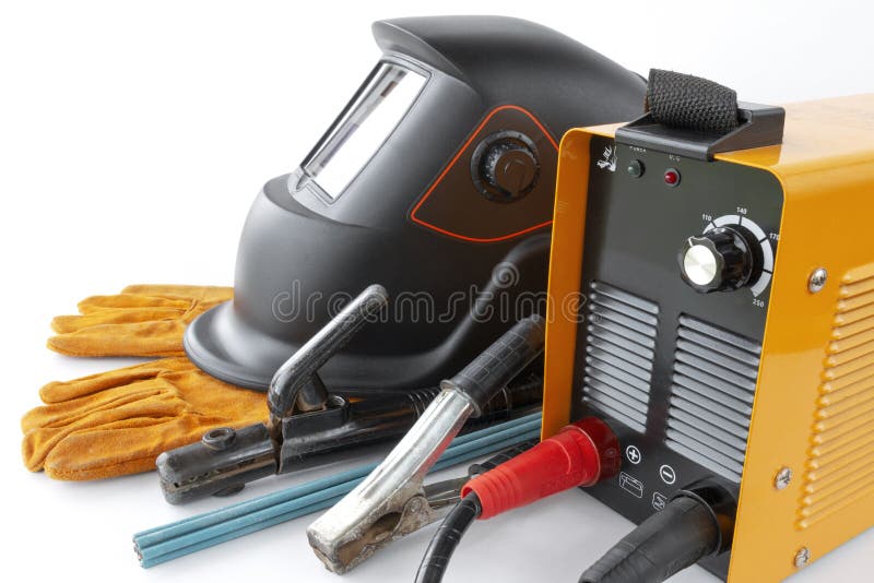 Inverter Welding Machine and Mask, Electro Welding Equipment Stock ...