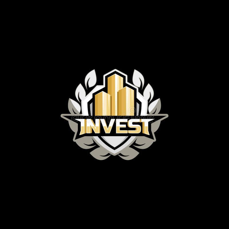 Invest logo concept. stock vector. Illustration of invest - 77944305