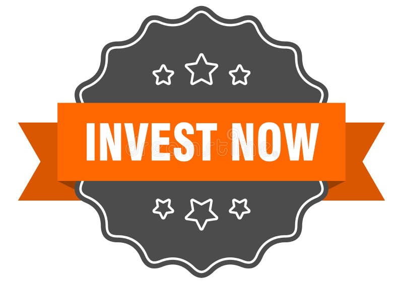 Invest Orange Speech Bubble Stock Vector - Illustration of peeler, sign ...