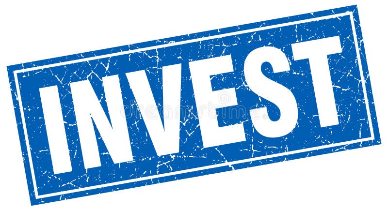 Invest stamp stock vector. Illustration of invest, banner - 125215432