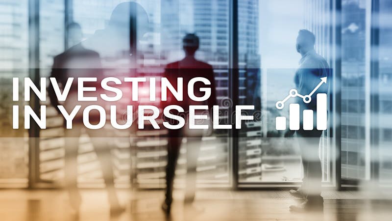 Invest in Yourself. Personal Development and Education Concept on ...