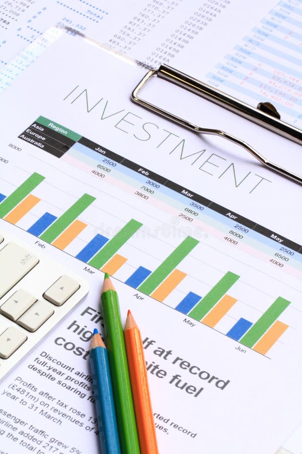 Stabiel Inkomen Het Concept Financieel Beheer Stock Afbeelding - Image ...