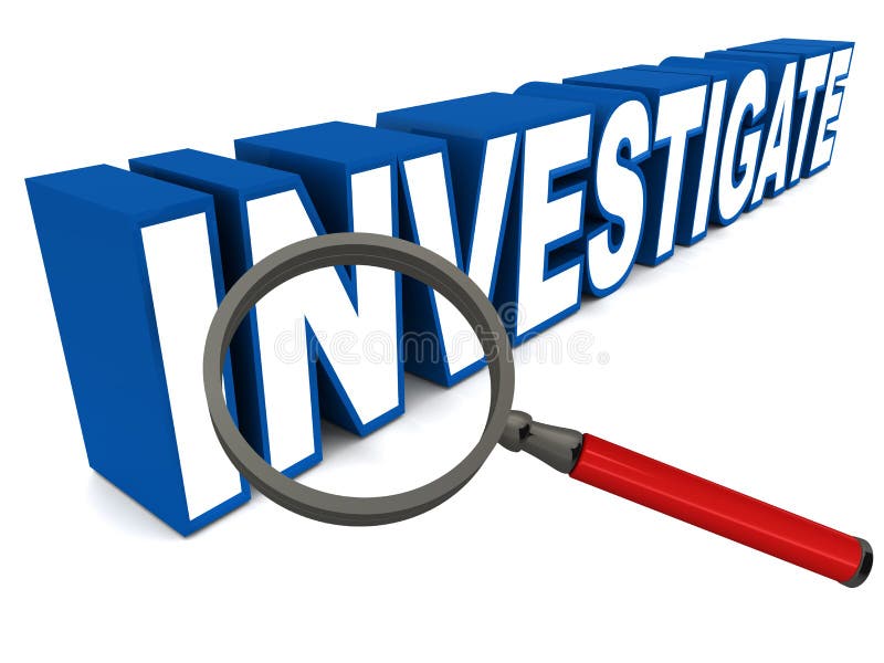 Investigate stock illustration. Illustration of truth - 28279737
