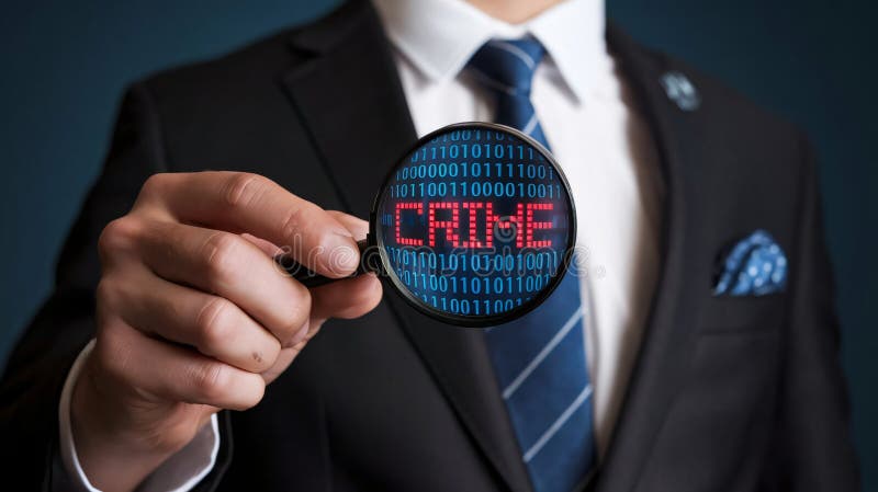 Investigating Cyber Crime Magnifying Digital Evidence Binary Code ...