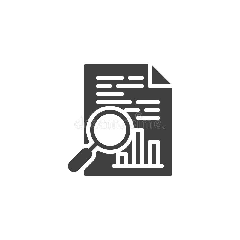 Investigation, Research Vector Icon Stock Vector - Illustration of ...