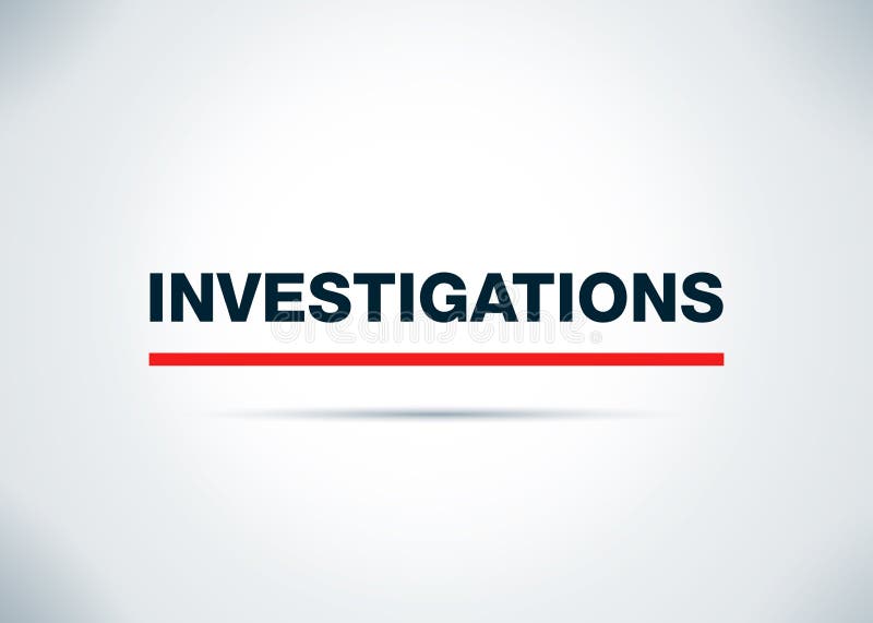 Investigations Red Banner Abstract Background Stock Illustration ...