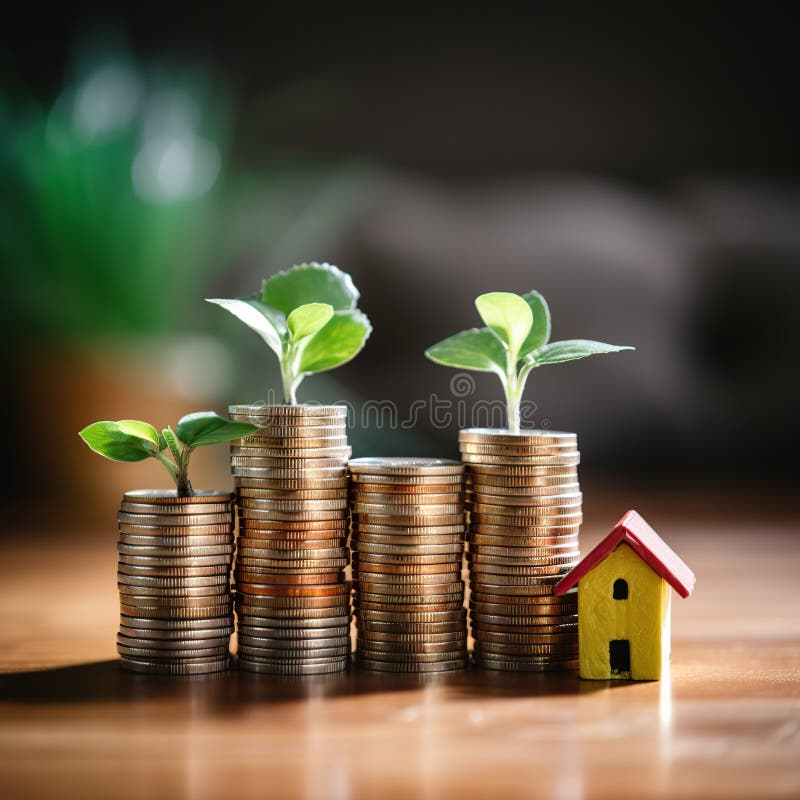 Investing in Real State Concept. AI Generated Stock Illustration ...