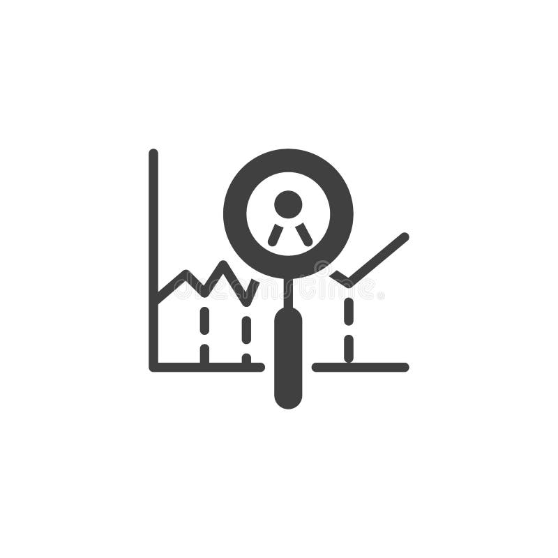 Investment Analysis Vector Icon Stock Vector - Illustration of business ...