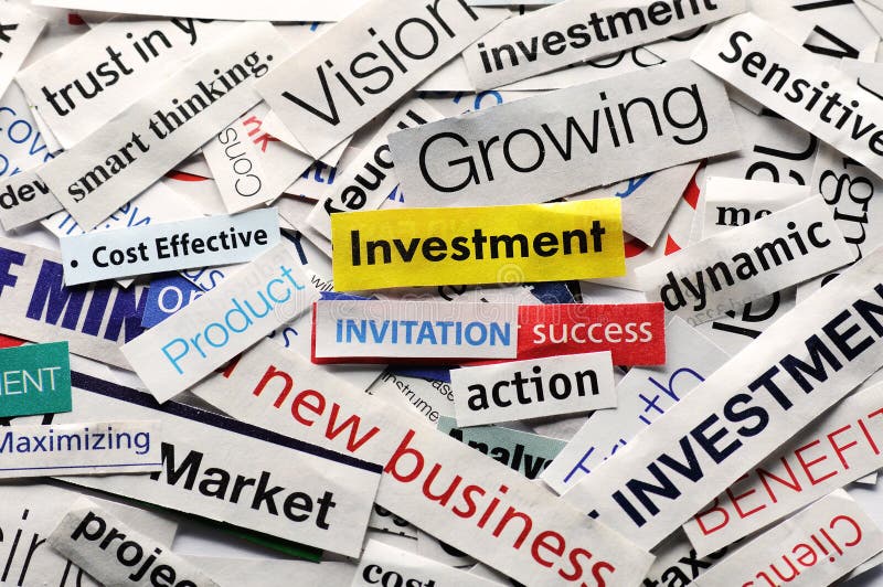 Investment collage stock image. Image of collage, exchange - 38271179