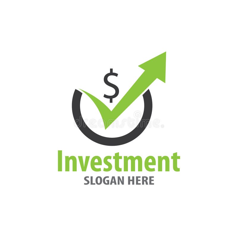 Investment Icon and Symbol Template Stock Illustration - Illustration ...