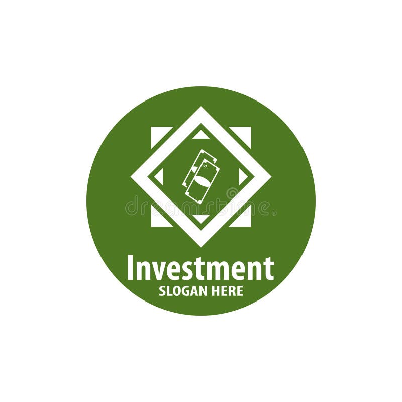 Investment Icon and Symbol Template Stock Illustration - Illustration ...