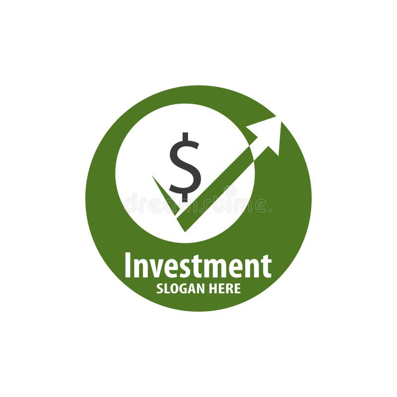 Investment Icon and Symbol Template Stock Illustration - Illustration ...