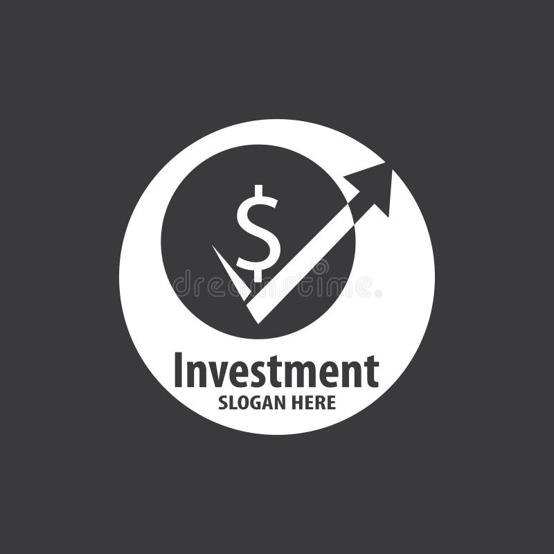 Investment Icon and Symbol Template Stock Illustration - Illustration ...