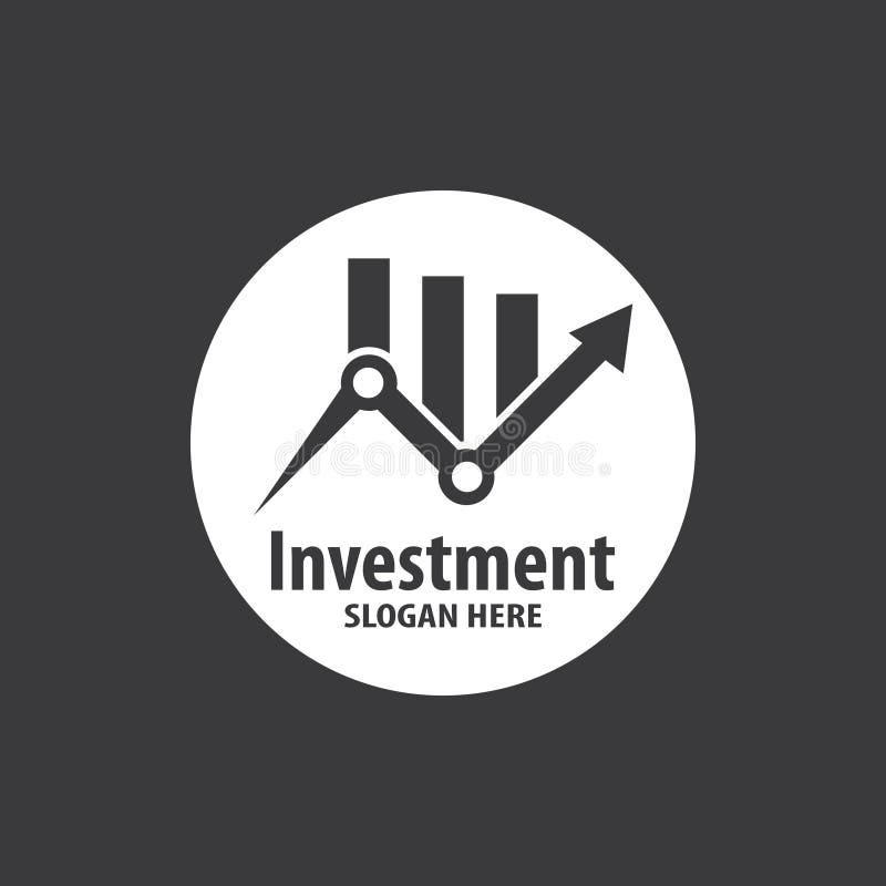 Investment Icon and Symbol Template Stock Illustration - Illustration ...