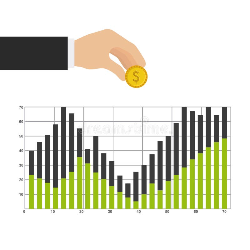 Investment Infographic Elements Icon Stock Vector - Illustration of ...