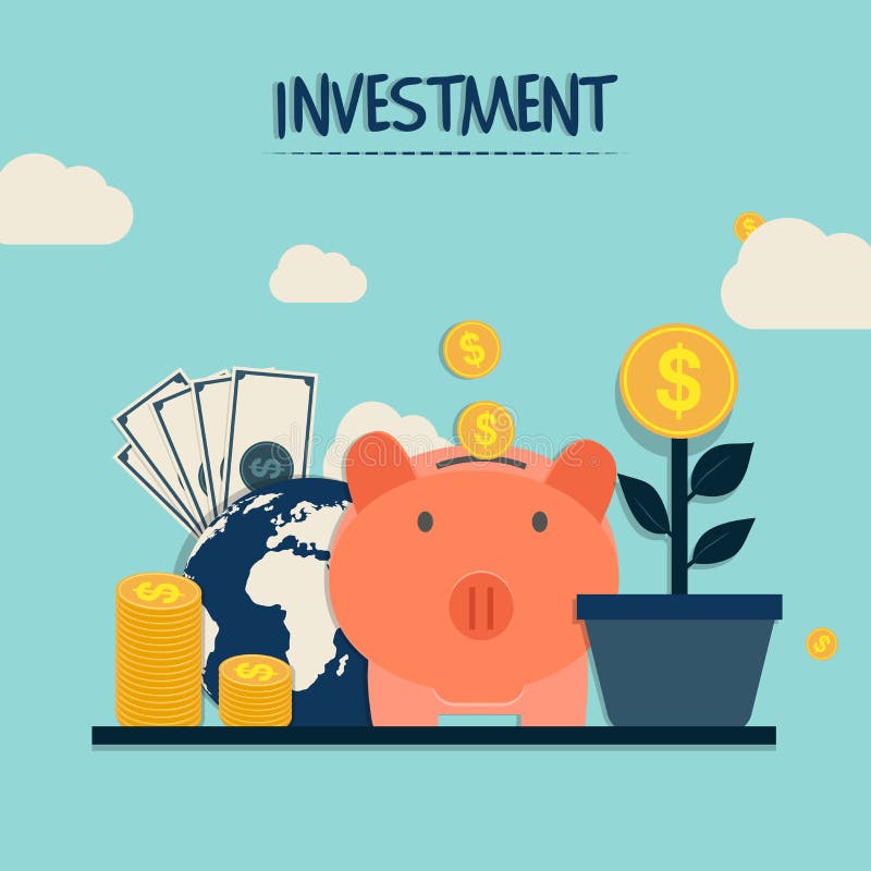 Creative Investment Infographic Layout. Stock Illustration ...