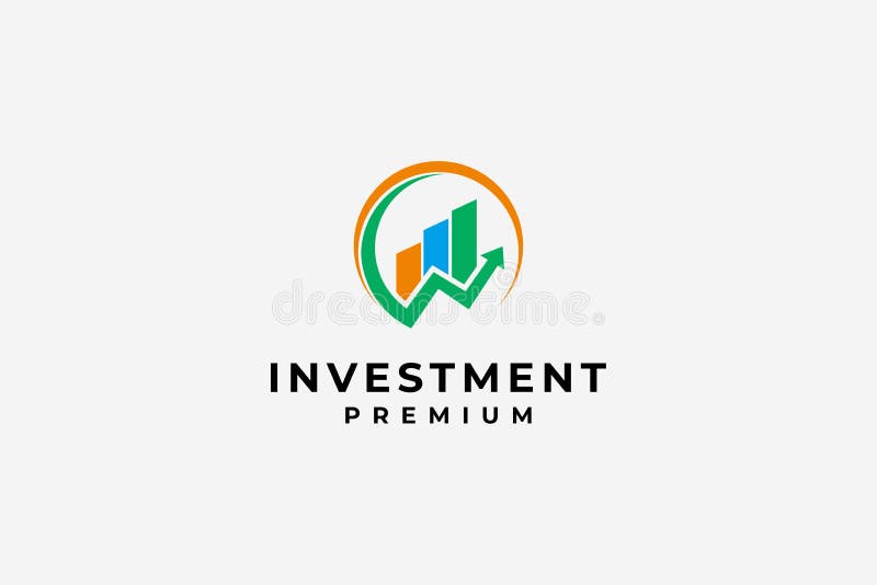 Investment logo abstract stock illustration. Illustration of commercial ...