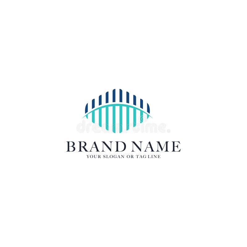 Investment Logo Design Vector Stock Vector - Illustration of logo, blue ...