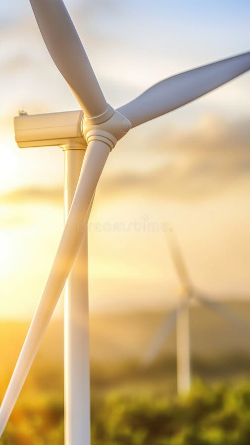 Investment Opportunities in Renewable Energy ,wind Farm Backdrop Stock ...