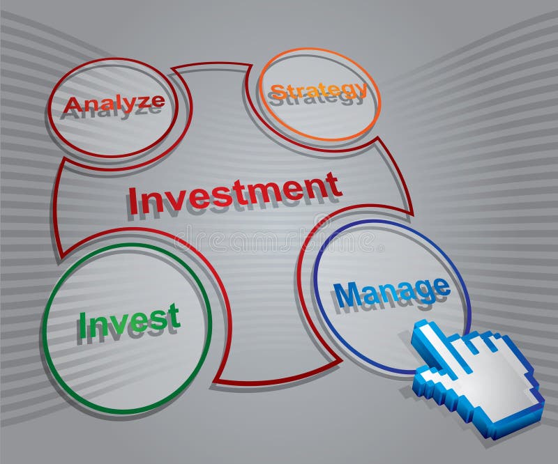 Making Money Online Strategy Diagram Stock Illustration - Illustration ...