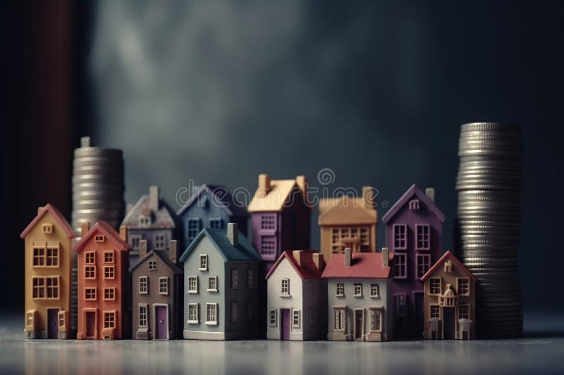 Investment and Real State Concept. AI Generated Stock Illustration ...