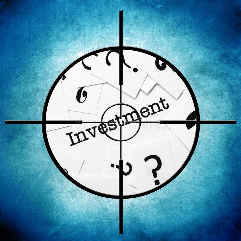 Investment target stock image. Image of management, money - 173714115