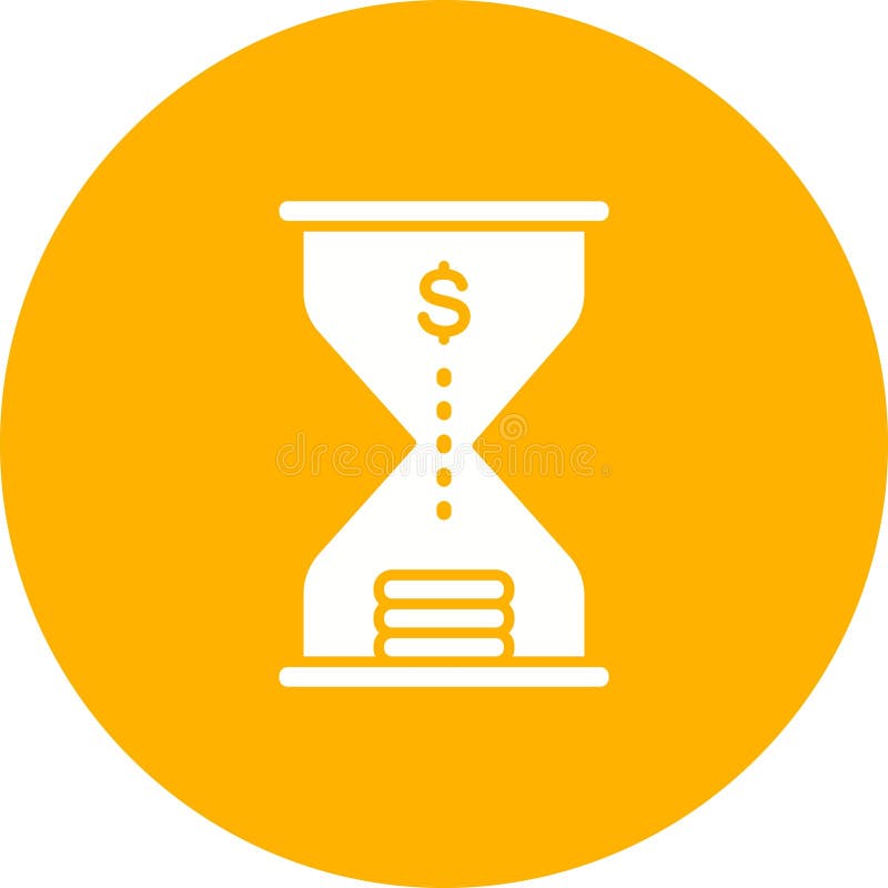 Investment Timing Icon Vector Image. Stock Vector - Illustration of ...