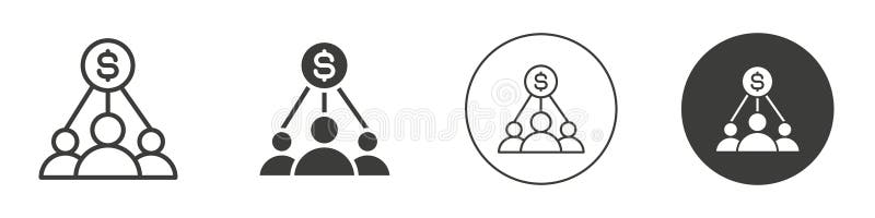 Investor Icon Simple Outline Vector Logo Stock Illustration ...