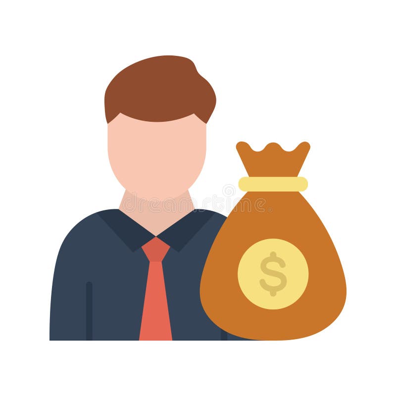 Investor Icon Vector Isolated on White Background, Logo Concept Stock ...